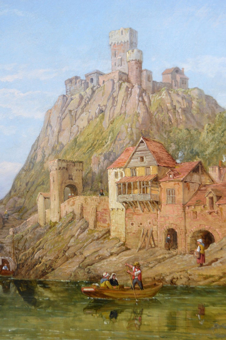 George Clarkson Stanfield - 19th Century landscape oil painting of ...