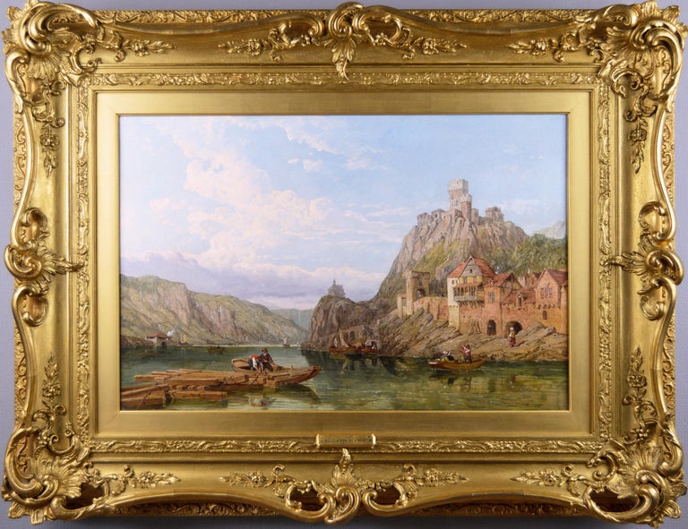 George Clarkson Stanfield - 19th Century landscape oil painting of ...