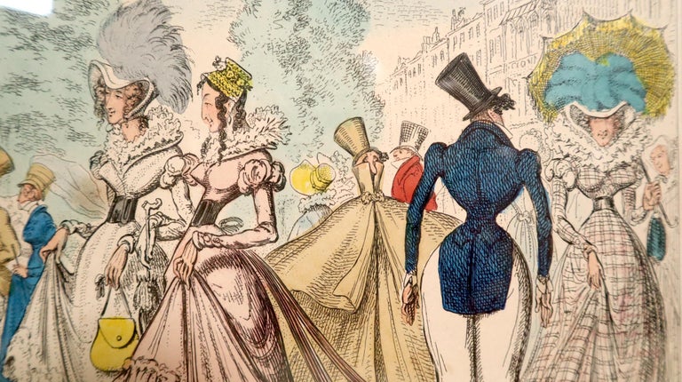 George Cruikshank - Monstrosities of 1822 designed by Cruikshank urban ...