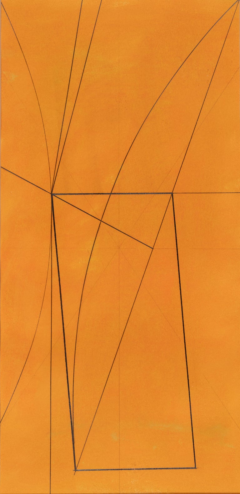 George Dannatt - Bowman - Cadmium Orange For Sale at 1stDibs