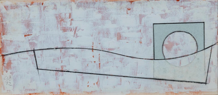 George Dannatt - Miniature White Painting For Sale at 1stDibs