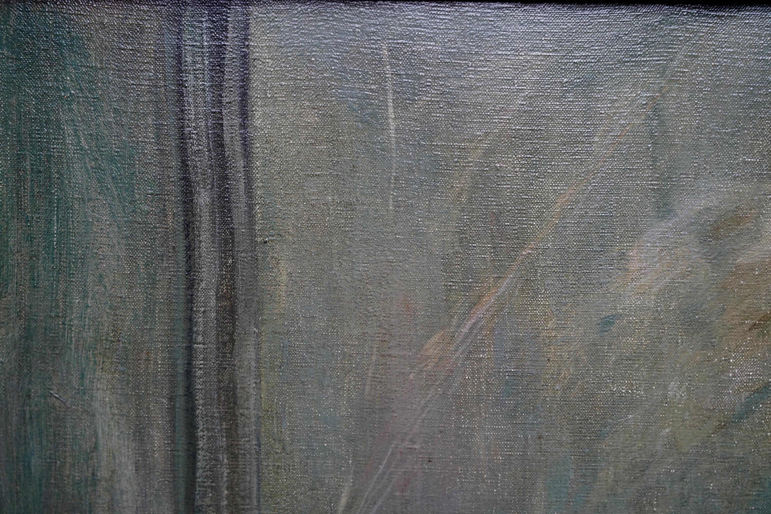 George Fiddes Watt - Portrait of Muriel Sutherland Playing Badminton ...