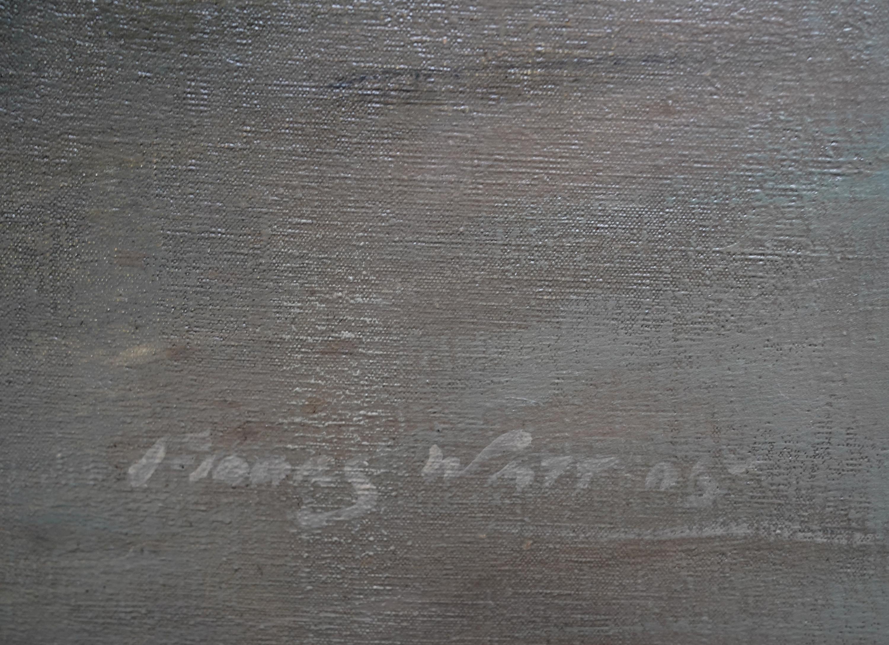 George Fiddes Watt - Portrait of Muriel Sutherland Playing Badminton ...