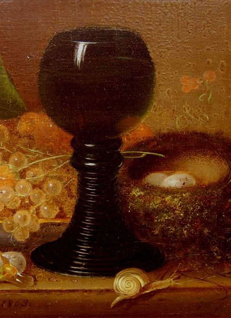 George Forster - Still Life, 1863 For Sale at 1stDibs