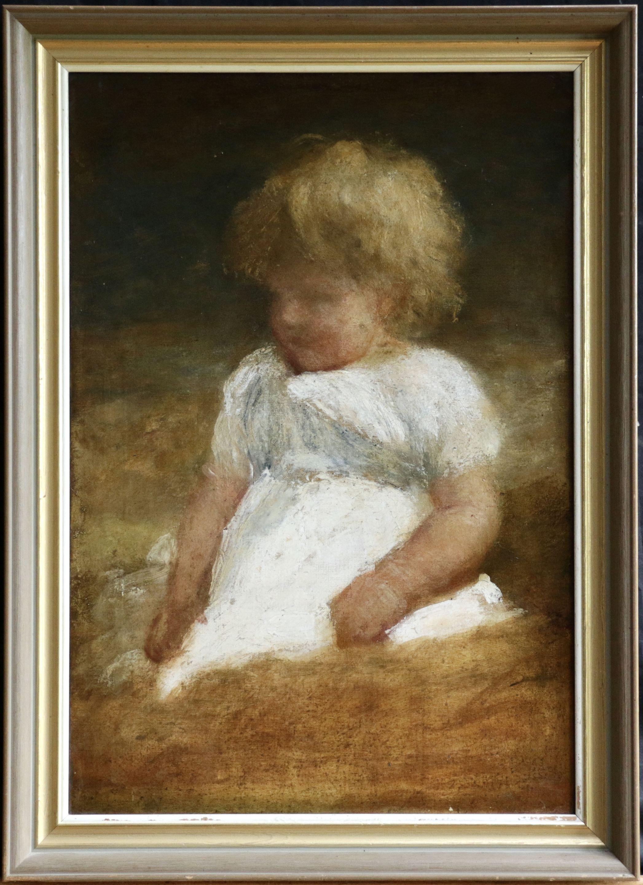 George Frederic Watts - Portrait of a Young Girl at 1stDibs | george f ...
