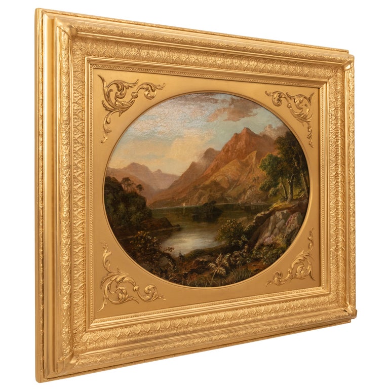 George Frederick Buchanan - Pair Antique Oil Paintings Scottish ...