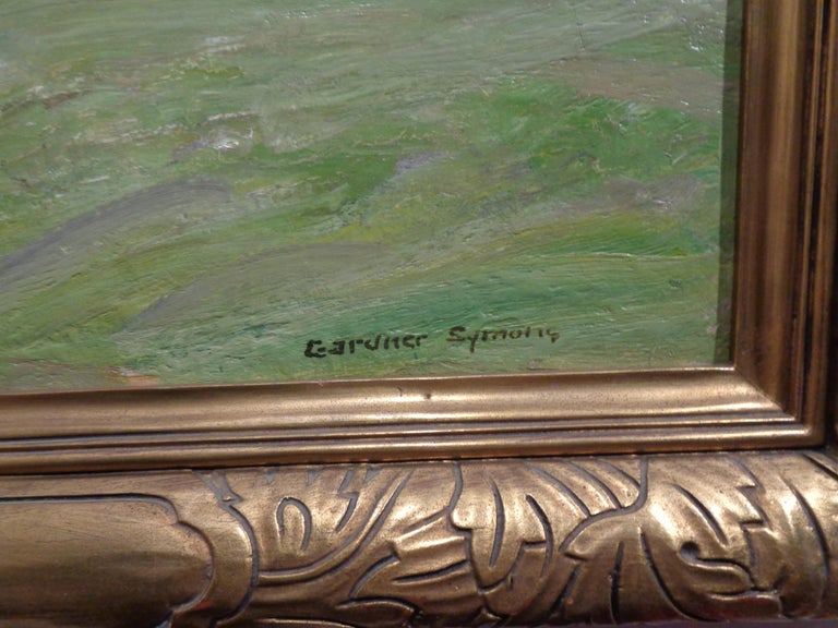 George Gardner Symons - Mountainside Landscape oil painting George ...