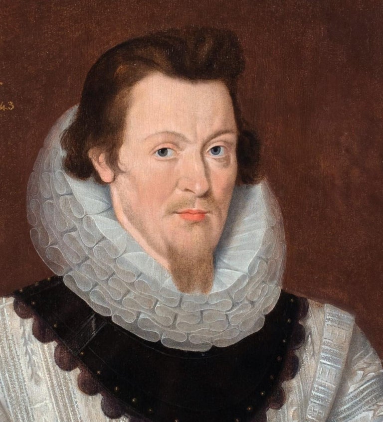 Portrait Identified As Robert Dudley, 1st Earl of Leicester at 1stDibs