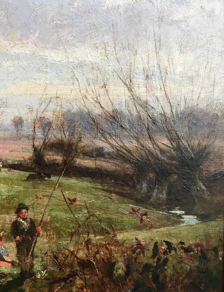 George Gray 'Scottish', Oil on Canvas, Rural Scene, circa 1880 For Sale ...