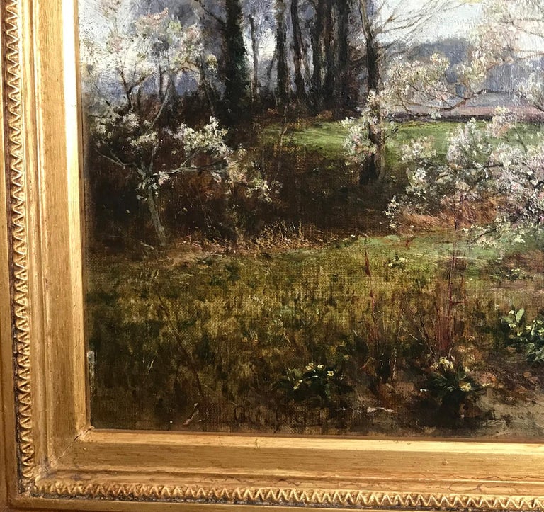 George Gray 'Scottish', Oil on Canvas, Rural Scene, circa 1880 For Sale ...