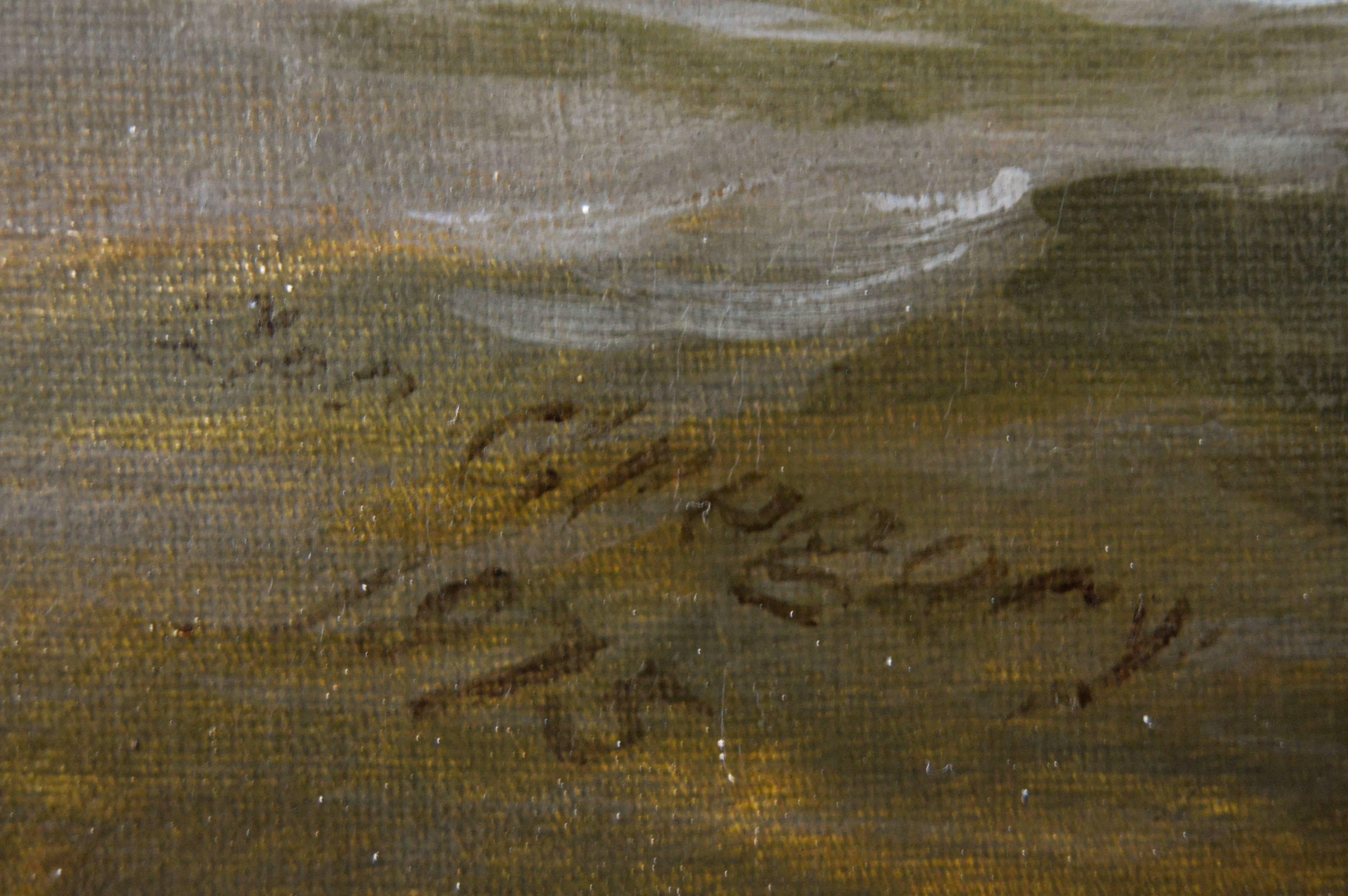 George Gregory - 19th Century marine oil painting of ships on the ...