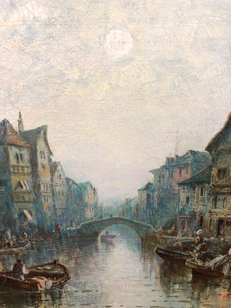 George Gregory - Rotterdam - Oil on canvas, seascape by George Gregory ...