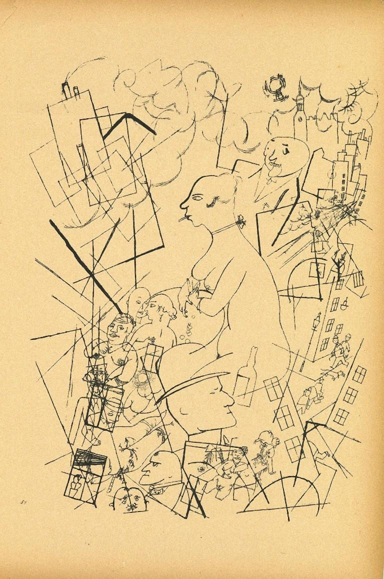 George Grosz Art - 130 For Sale at 1stDibs | artist george grosz, dusi ...