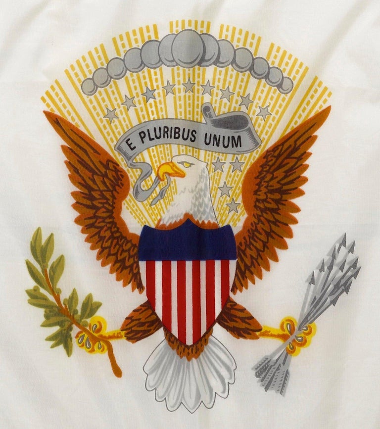 George H W Bush Vice-Presidential Limousine Flag, circa 1981-1989 at ...