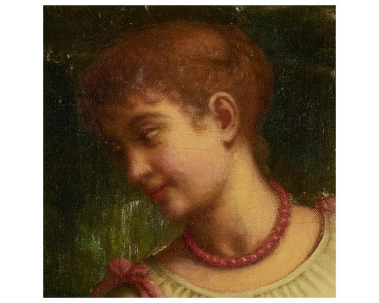 George Henry Hall, Oil on Canvas, 1892 For Sale at 1stDibs