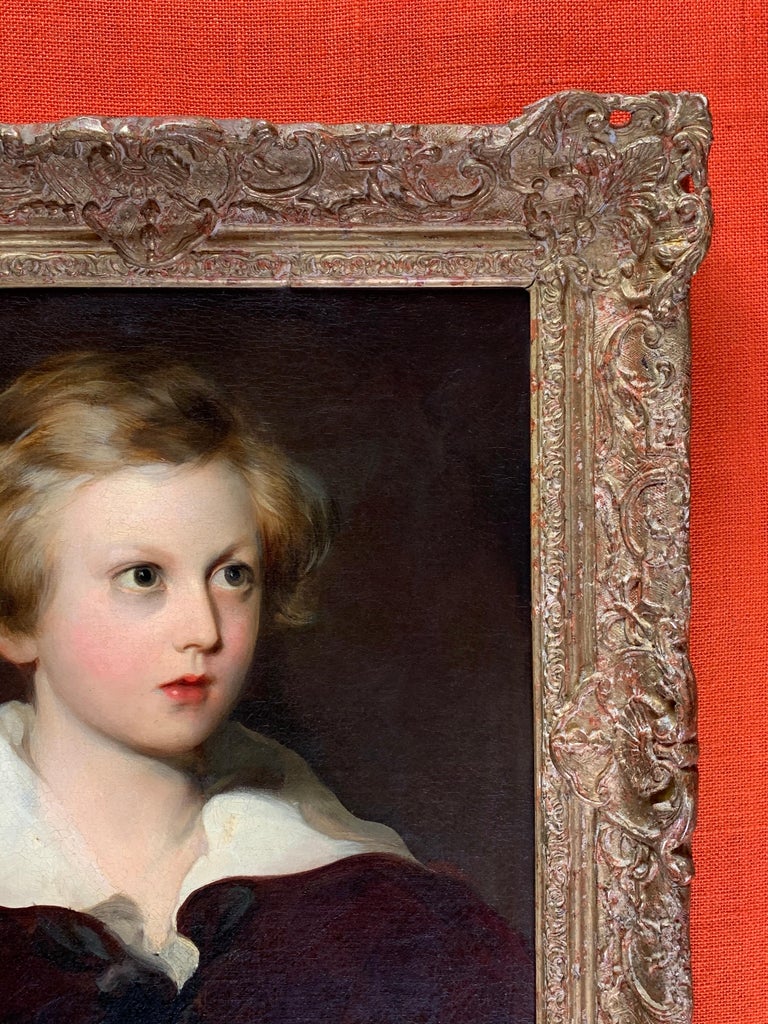 George Henry Harlow - 19th Century English Oil on Canvas Portrait of a ...