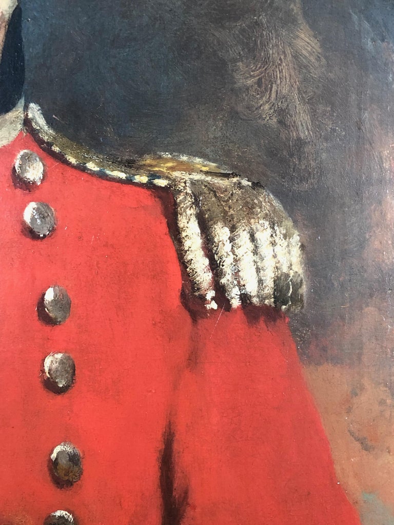 George Henry Harlow - 19th Century Military Portrait Painting of a ...