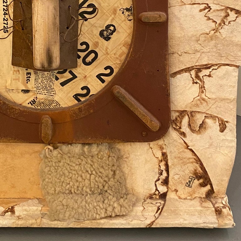 George Herms Beat Movement Assemblage "Handle", Signed and Dated, 1997 ...