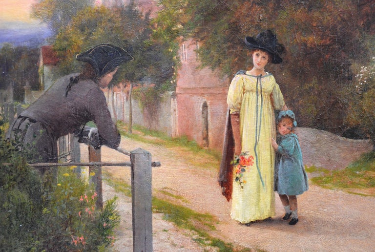 George Hillyard Swinstead - Half Afraid - 19th Century Royal Academy ...