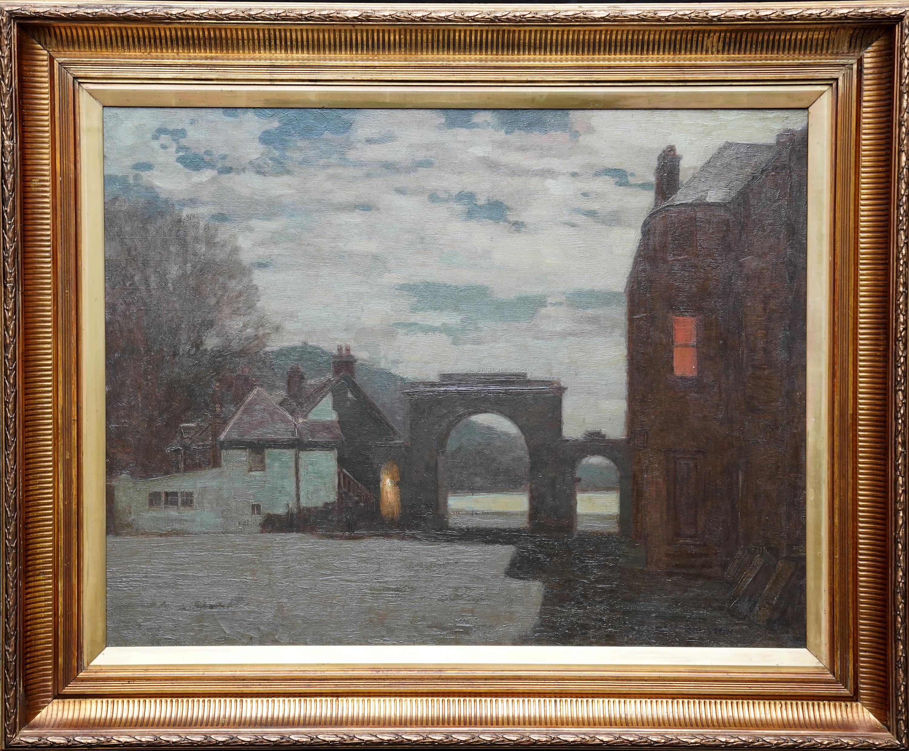 George Houston - Scottish Nocturne Landscape - Loch Fyne Argyll ...