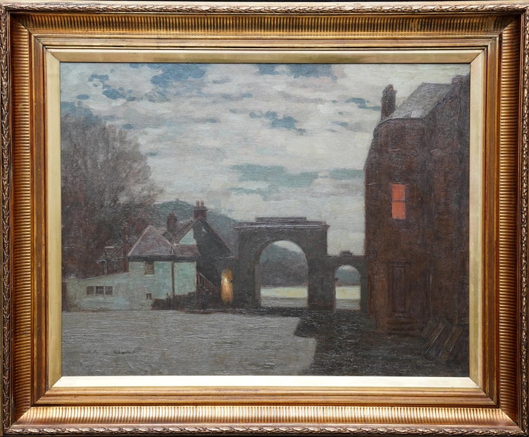 George Houston - Scottish Nocturne Landscape - Loch Fyne Argyll ...