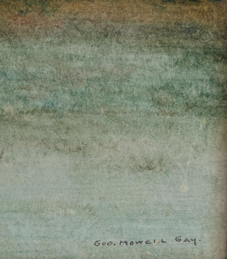 George Howell Gay - New England Watercolour by American Artist George ...