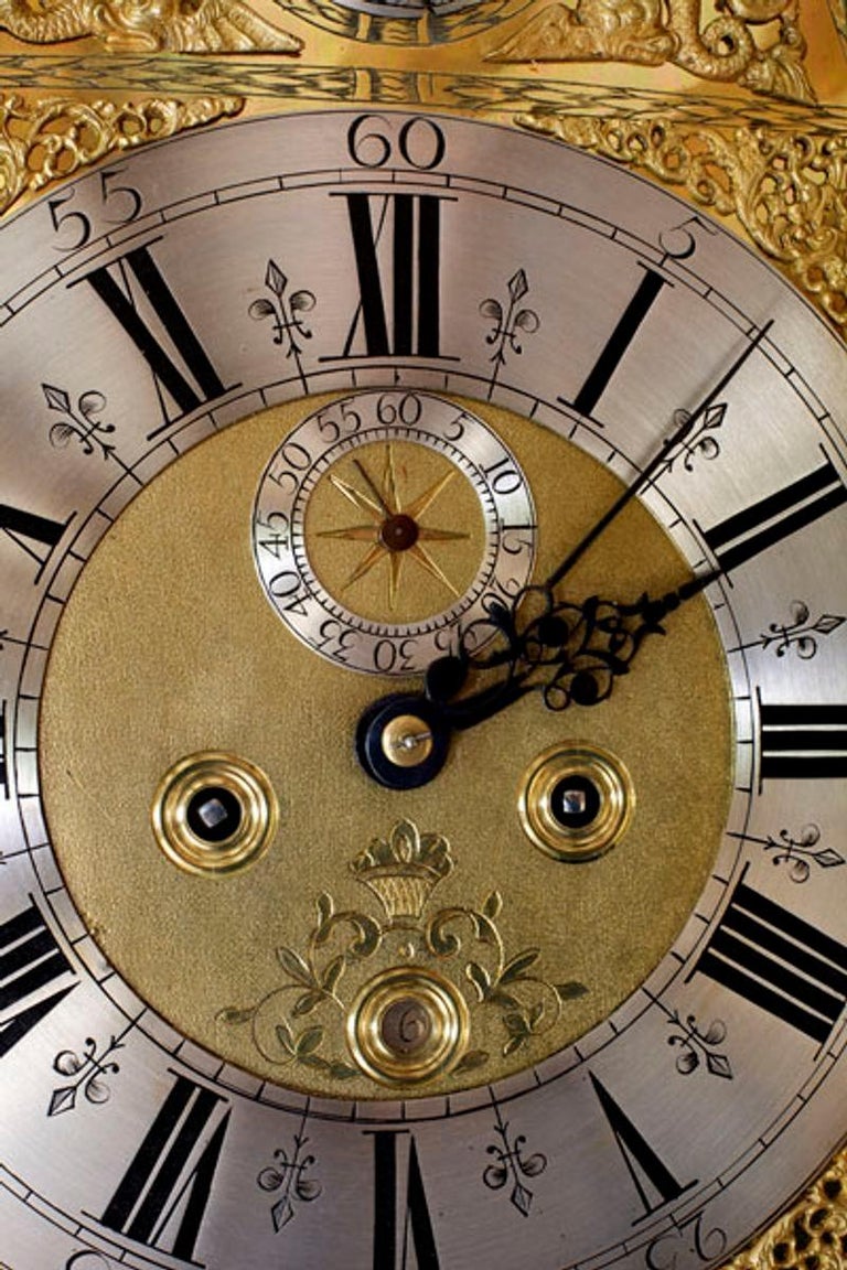 George I Longcase Clock by Samuel Guy, c.1715 For Sale at 1stDibs