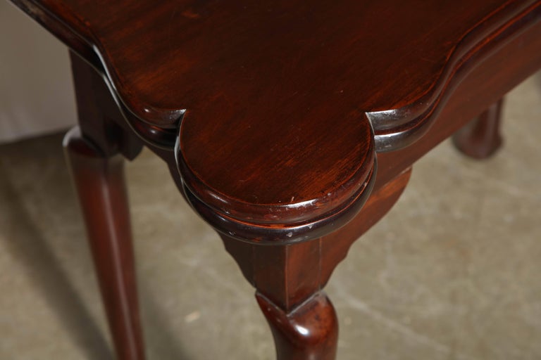 George I Mahogany Game Table For Sale at 1stDibs