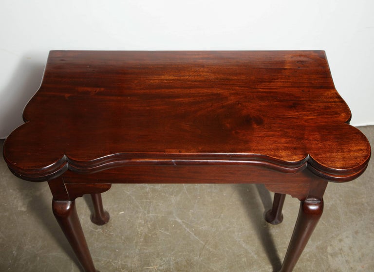 George I Mahogany Game Table For Sale at 1stDibs