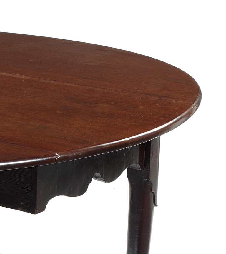 18th Century George II Carved Mahogany Drop Flap Dining Table For Sale ...