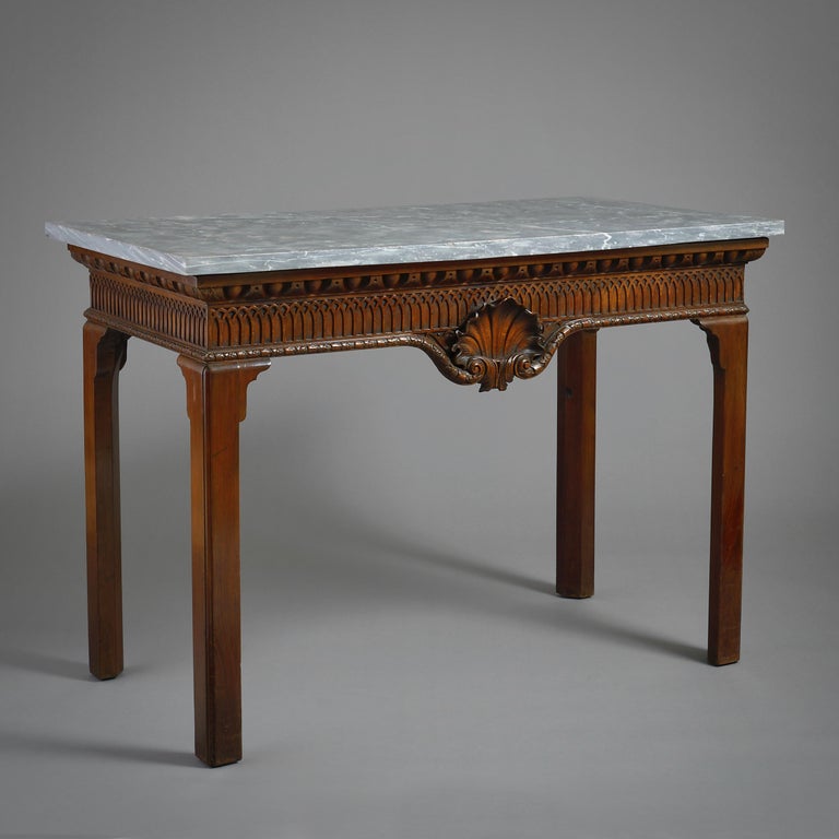 George II Mahogany Side Table For Sale at 1stDibs