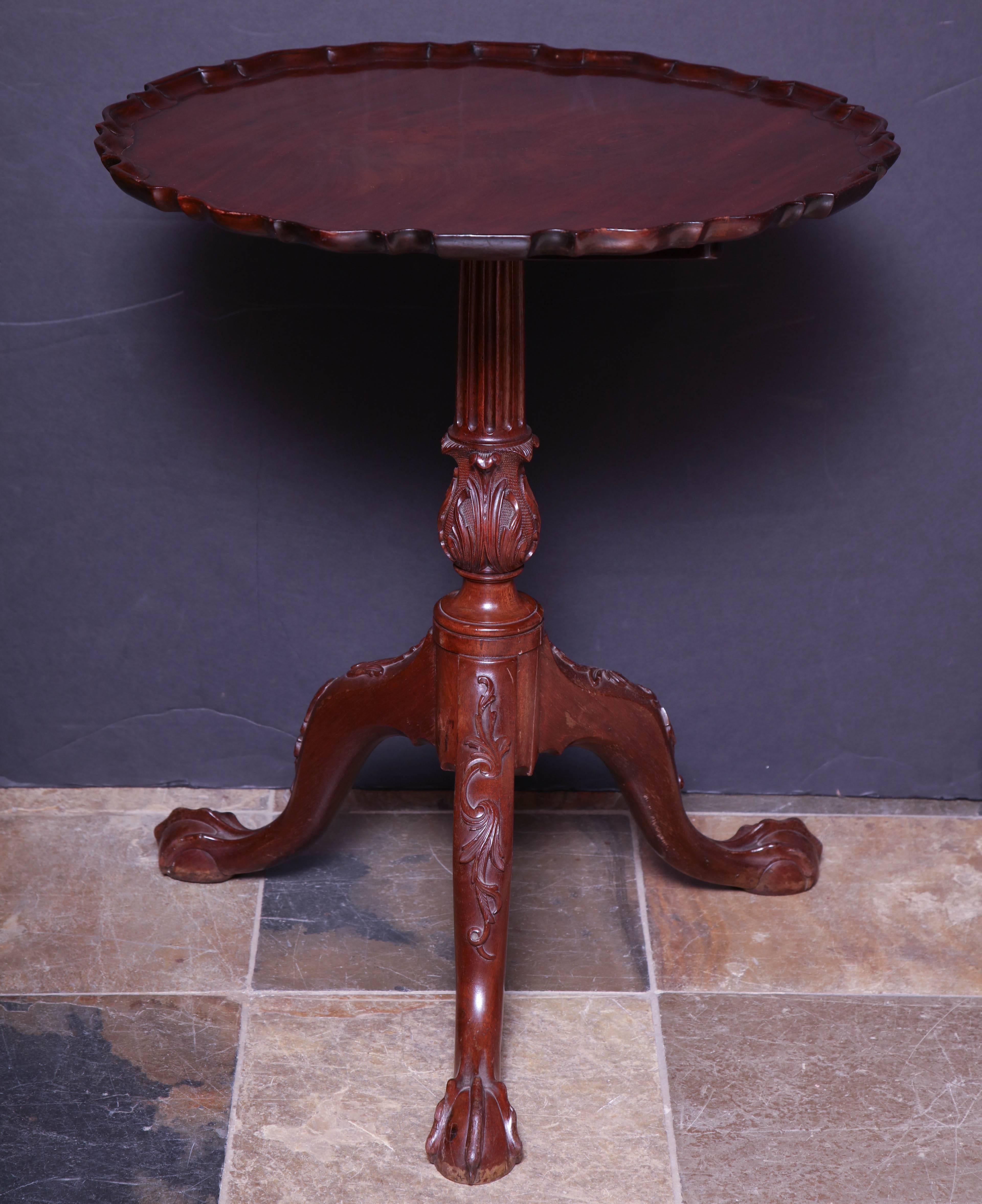 George II Pie Crust Table at 1stDibs | piecrust table