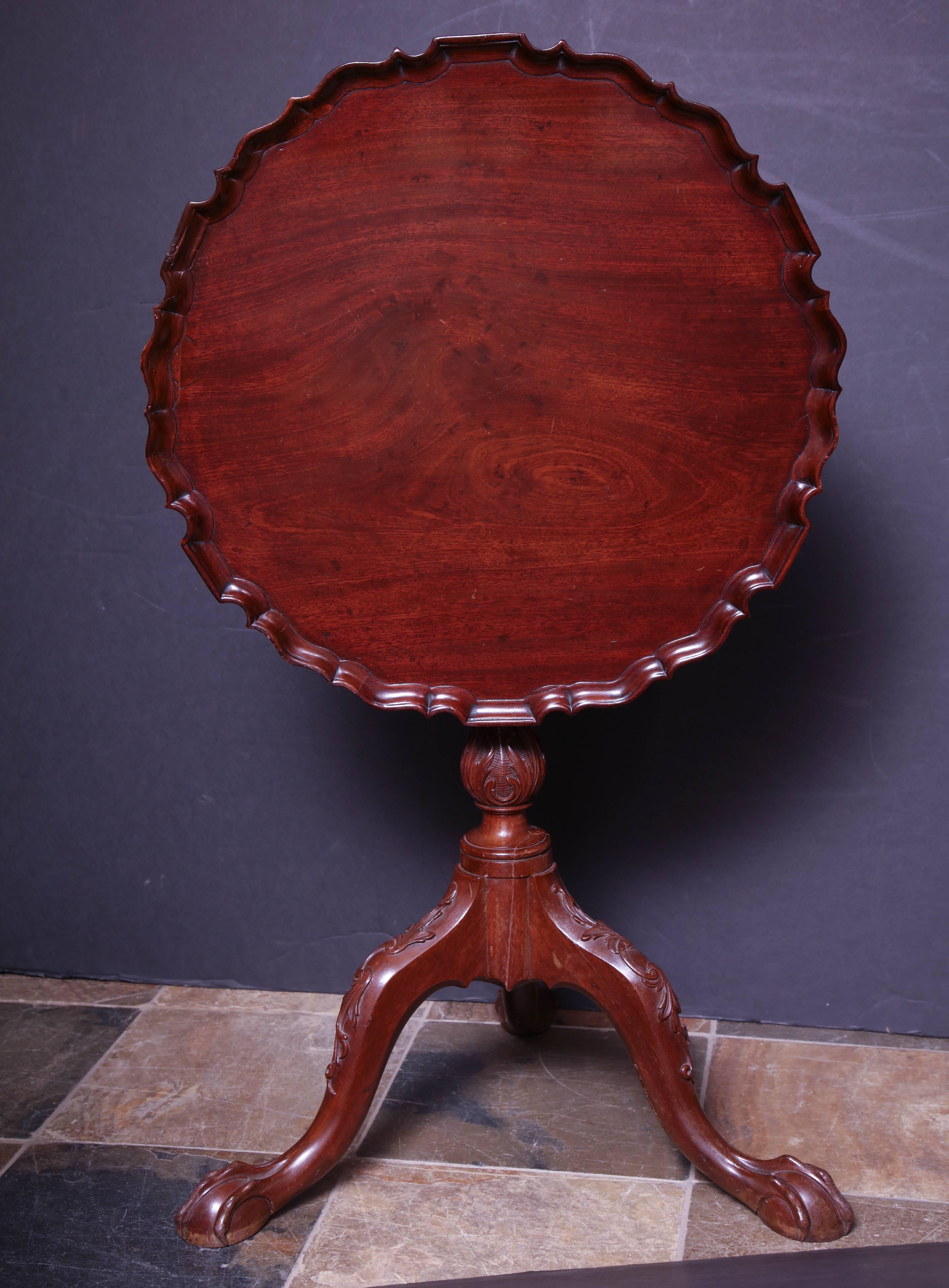 George II Pie Crust Table at 1stDibs | piecrust table