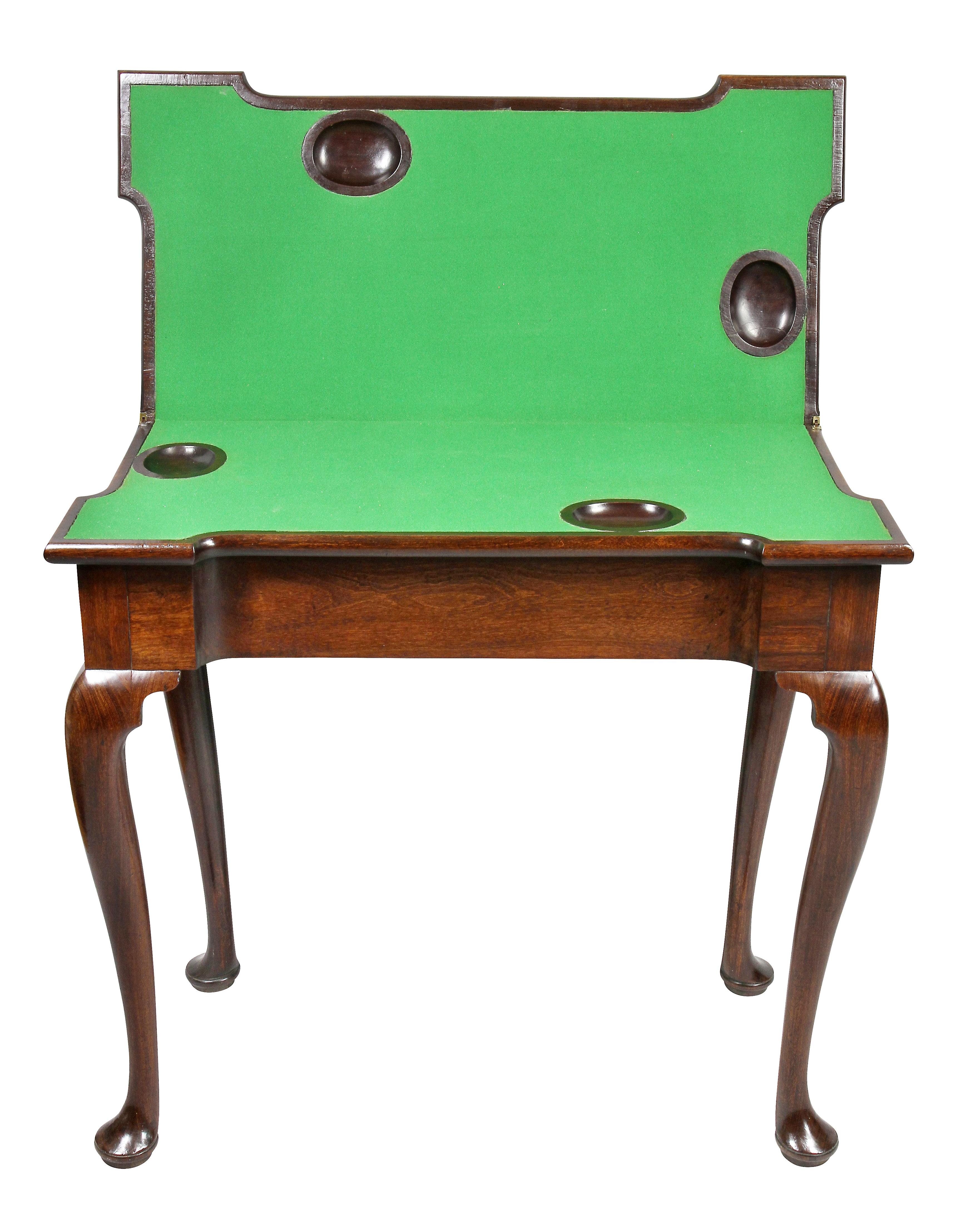 George II Purpleheart Games Table at 1stDibs
