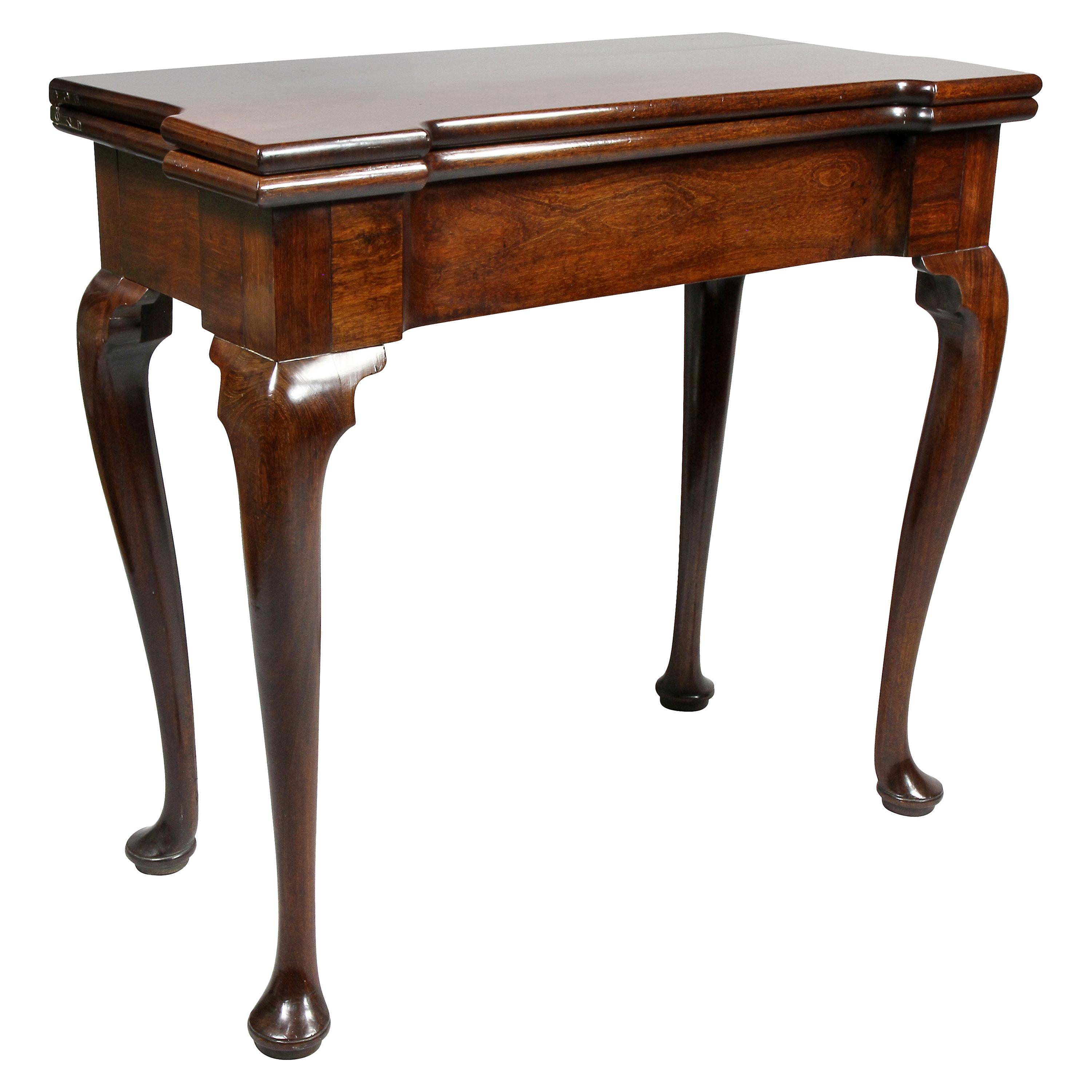 George II Purpleheart Games Table at 1stDibs