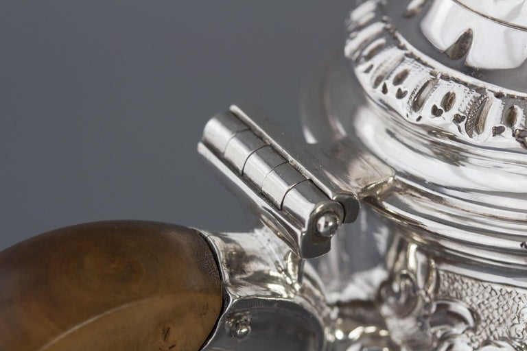 George II Silver Coffee Pot, London 1752 by Samuel Courtauld For Sale ...