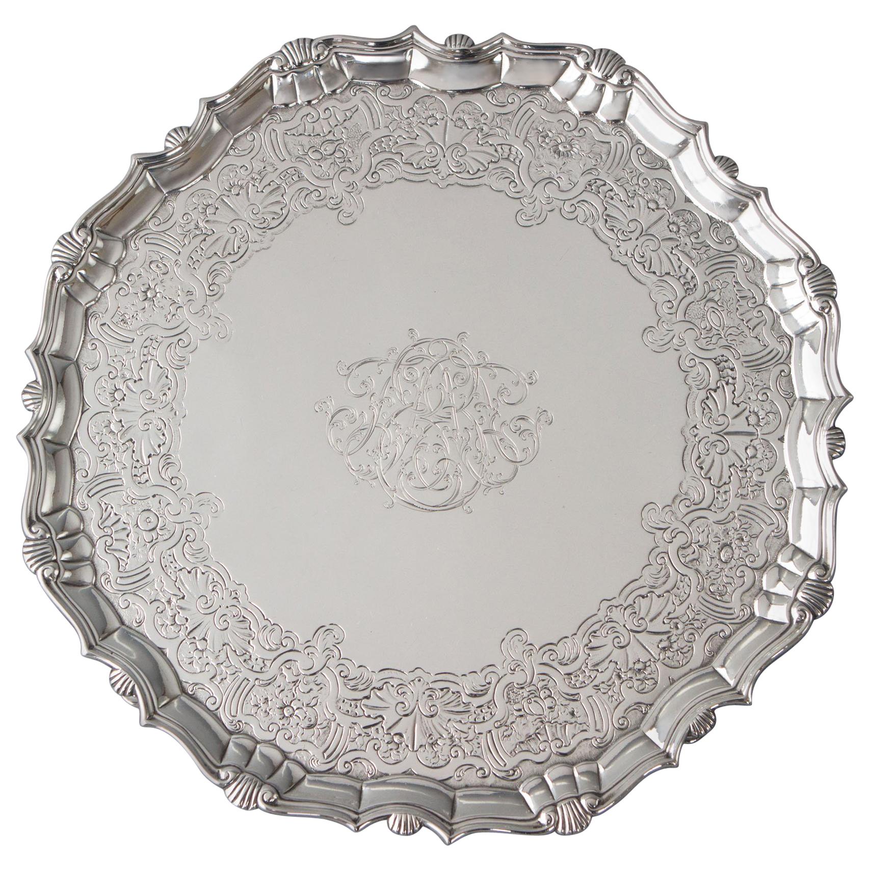 George II Silver Salver by Robert Abercromby, London, 1740 For Sale at ...