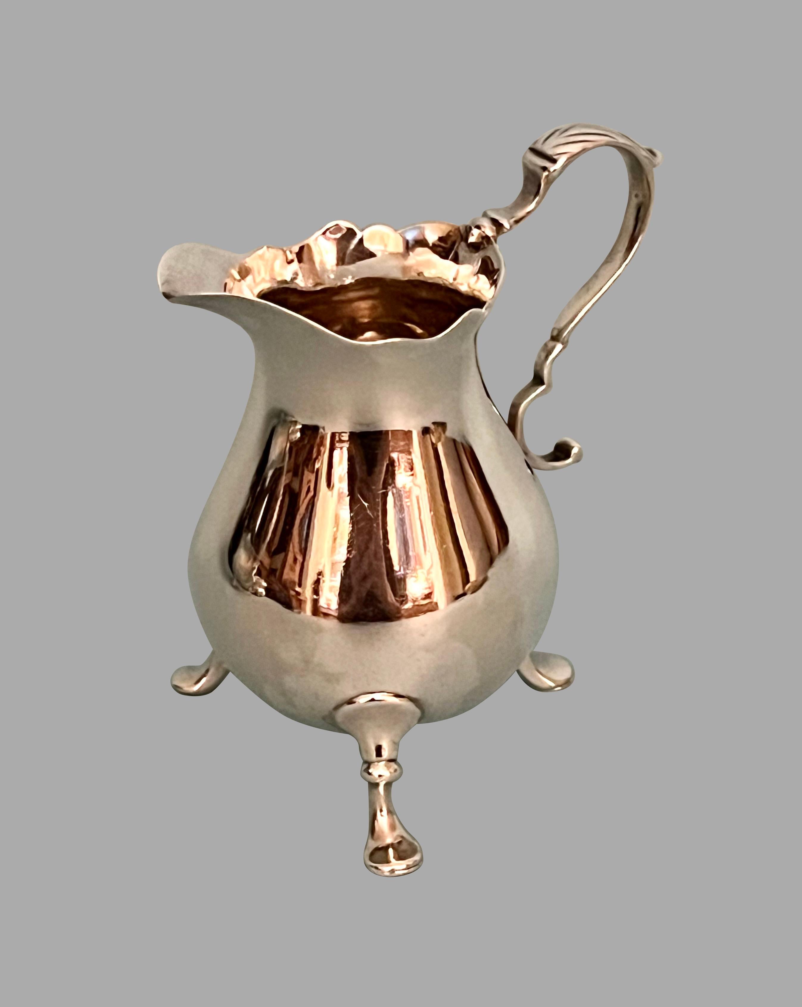 George II Sterling Silver Creamer Made by Edward Bayley London Circa ...
