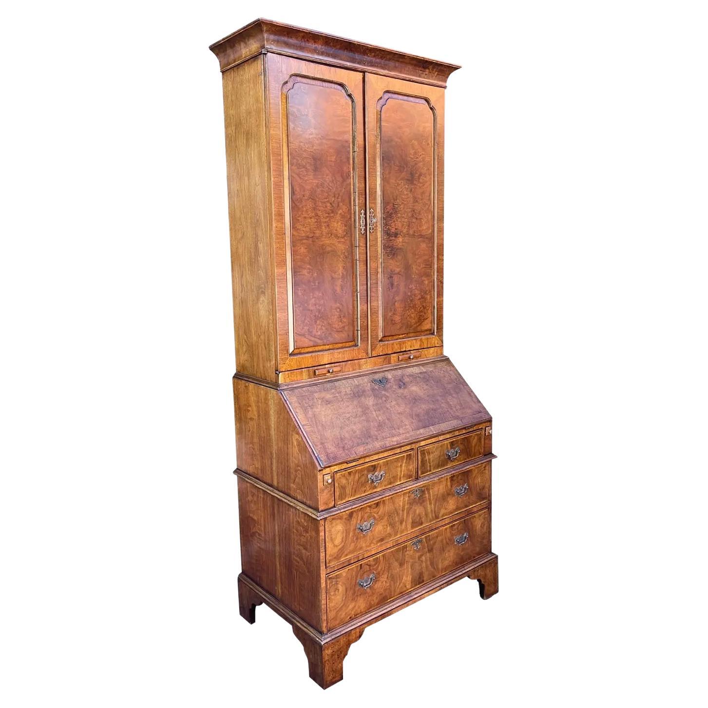 Burton Ching Sheraton Style Giltwood Buffet Cabinet, Carved Bamboo Trim ...