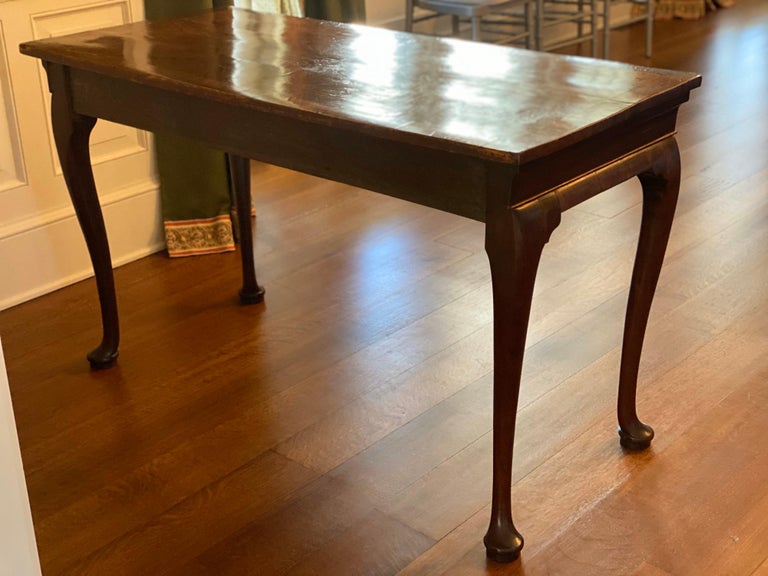 George II Walnut Pier Table, 18th Century at 1stDibs