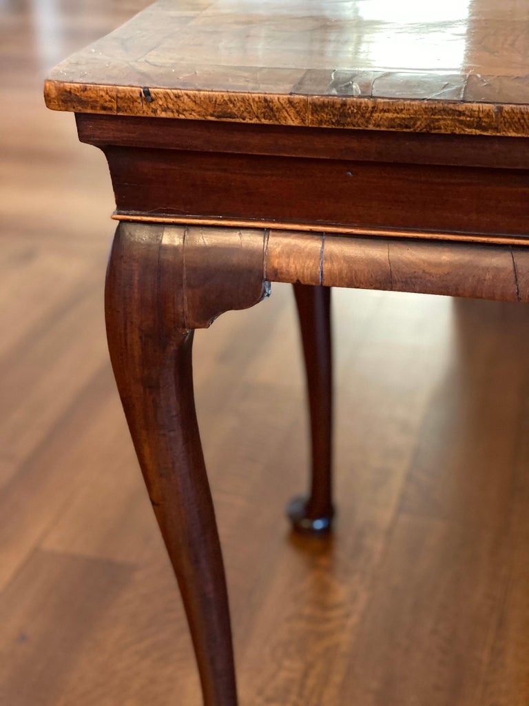 George II Walnut Pier Table, 18th Century at 1stDibs