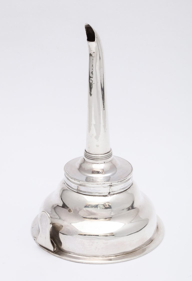 George III '1792' Sterling Silver Wine Funnel by Henry Chawner at ...