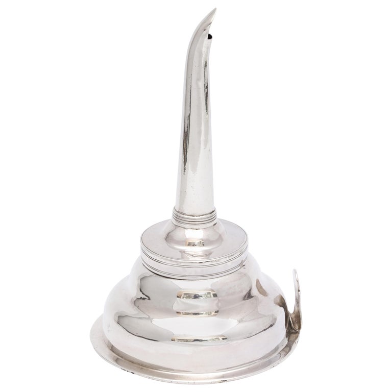 George III '1792' Sterling Silver Wine Funnel by Henry Chawner at ...