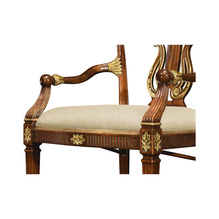 George III Adam Style Dining Chairs at 1stDibs | adam style chair