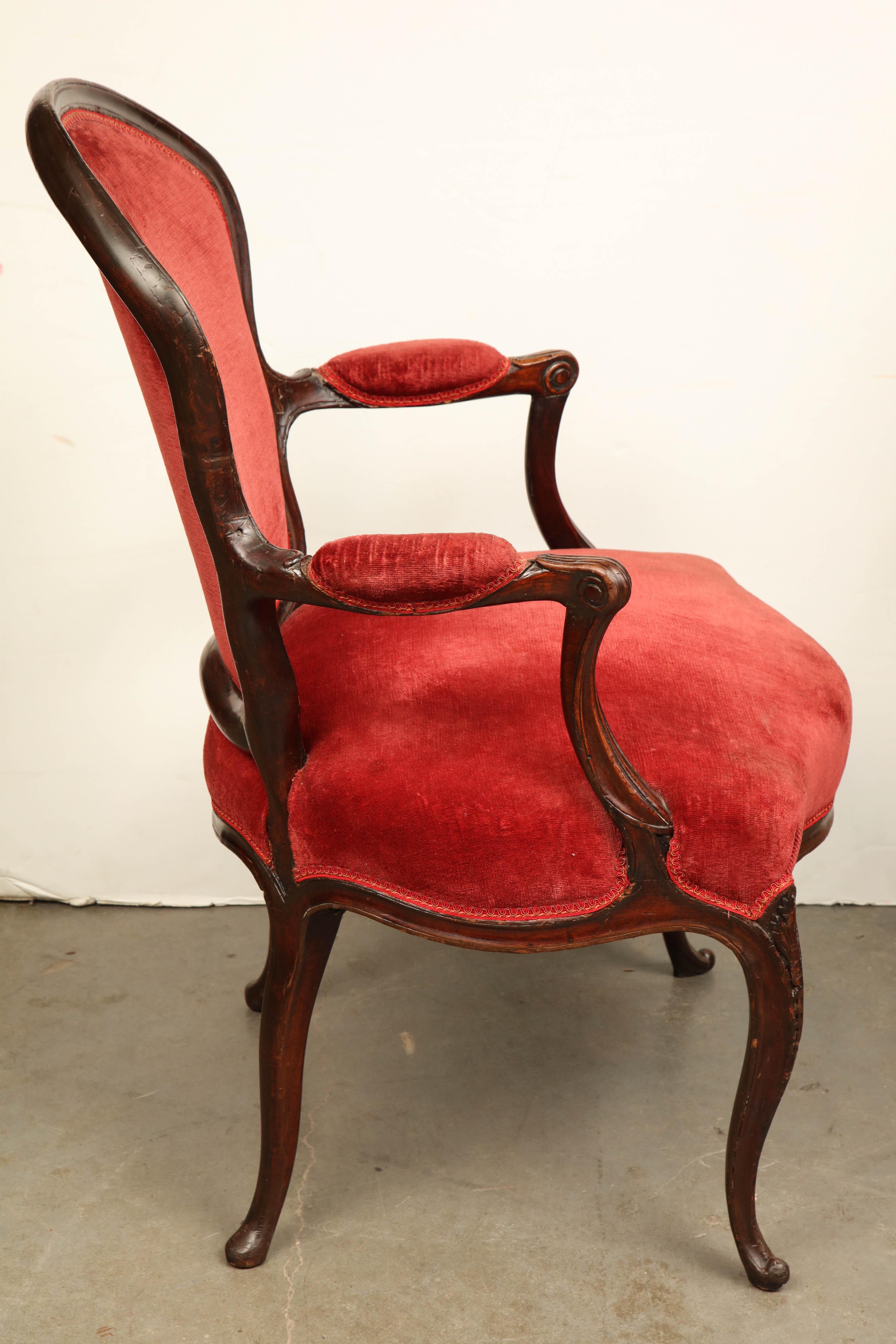 George III Armchair at 1stDibs