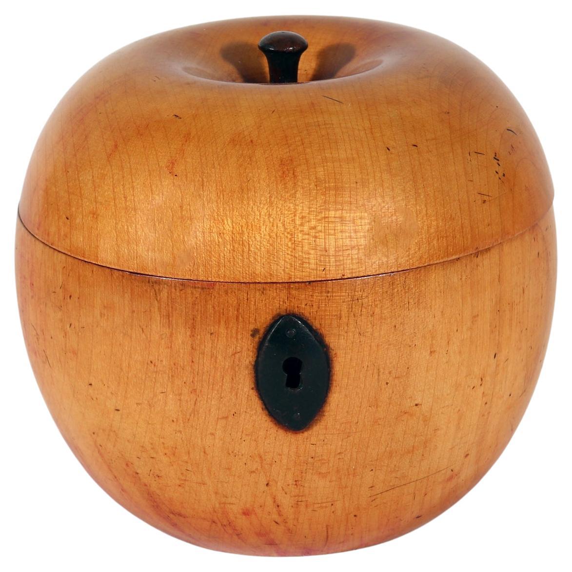 George III Inlaid Tea Caddy For Sale at 1stDibs