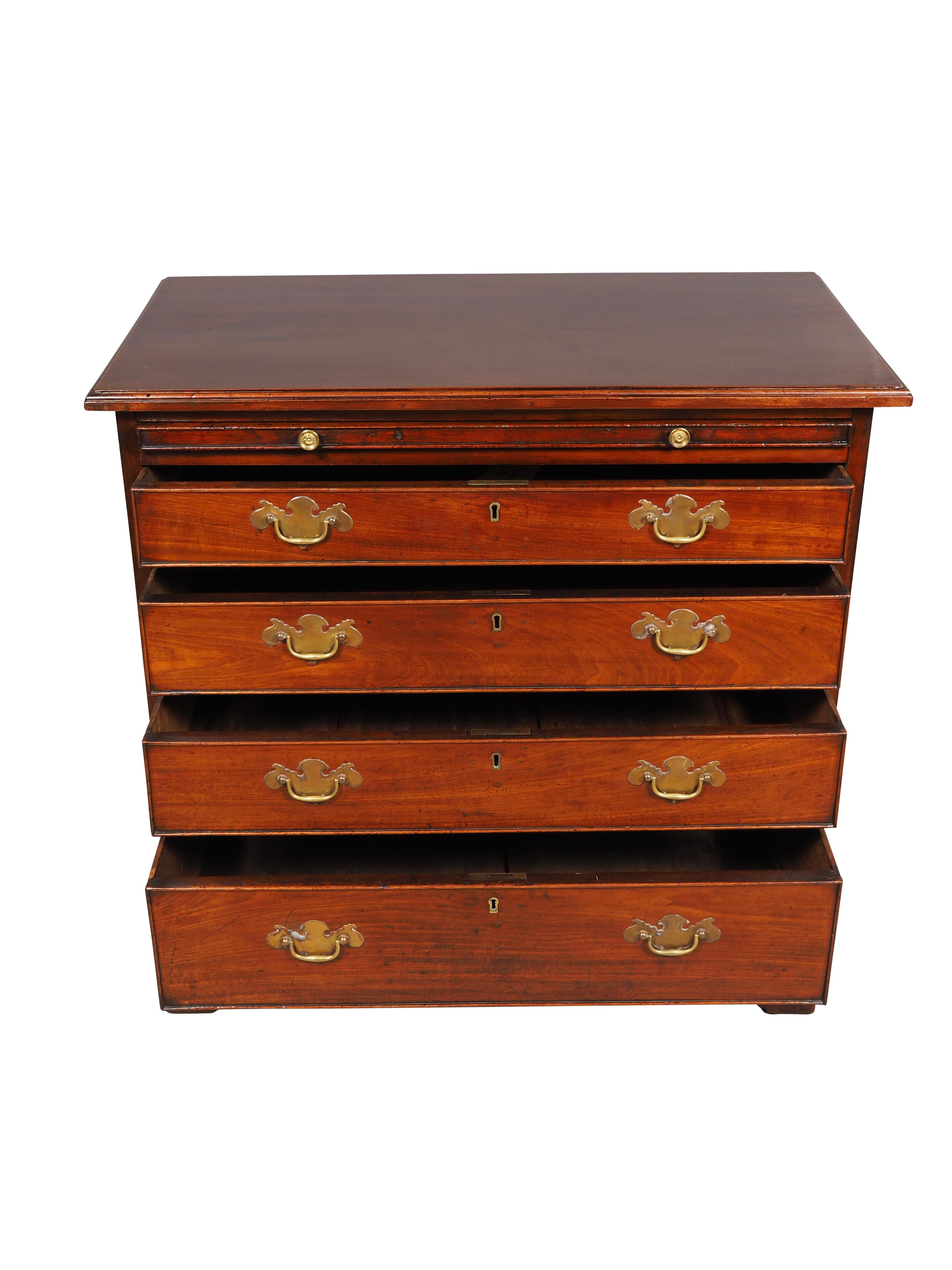 George III Mahogany Bachelors Chest For Sale at 1stDibs