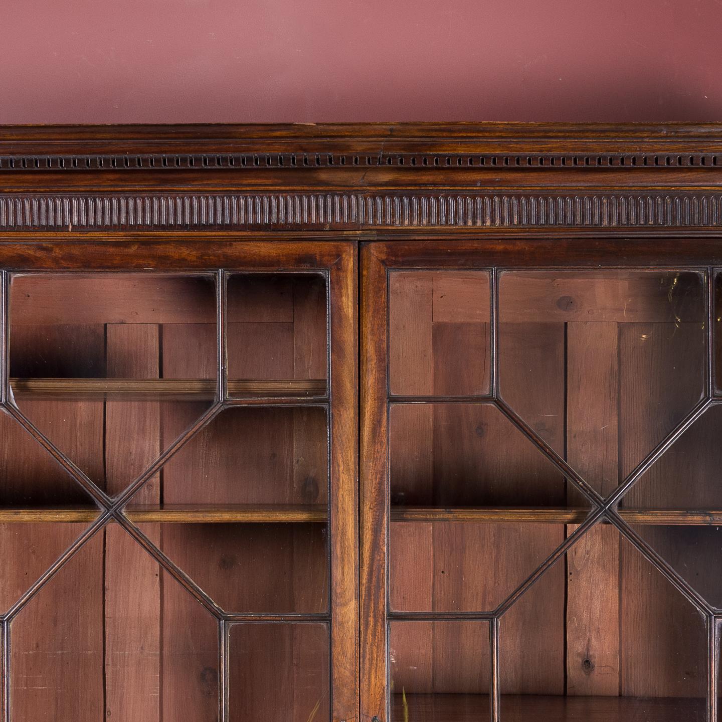George III Mahogany Bookcase at 1stDibs