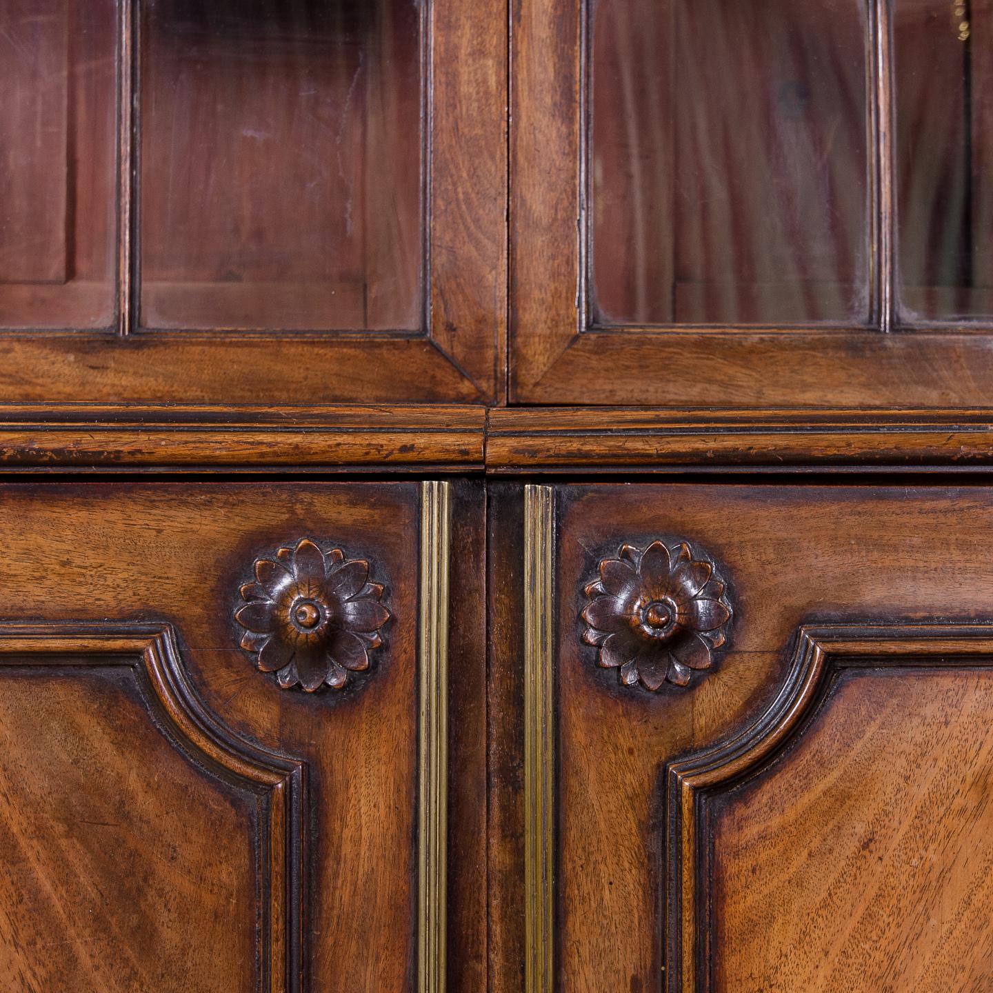 George III Mahogany Bookcase at 1stDibs