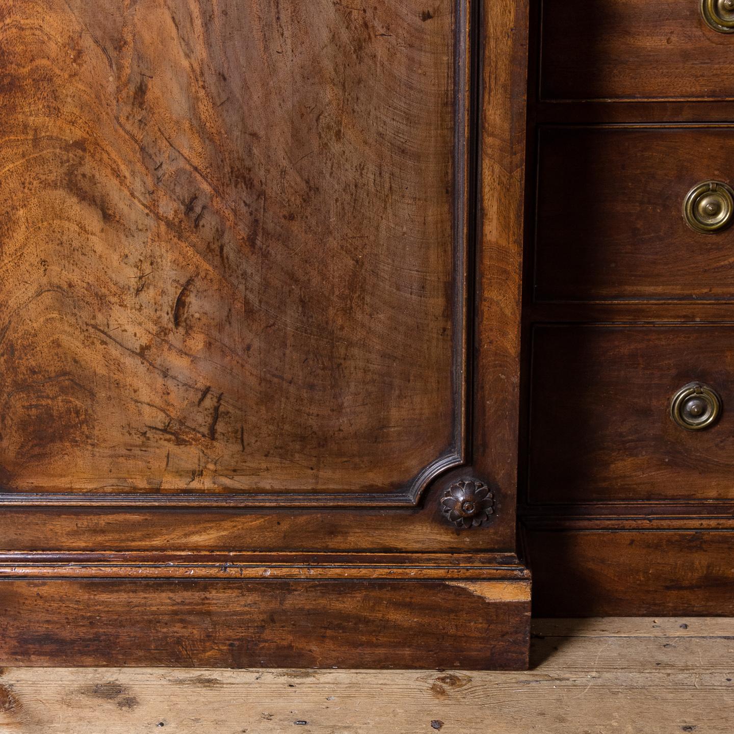 George III Mahogany Bookcase at 1stDibs